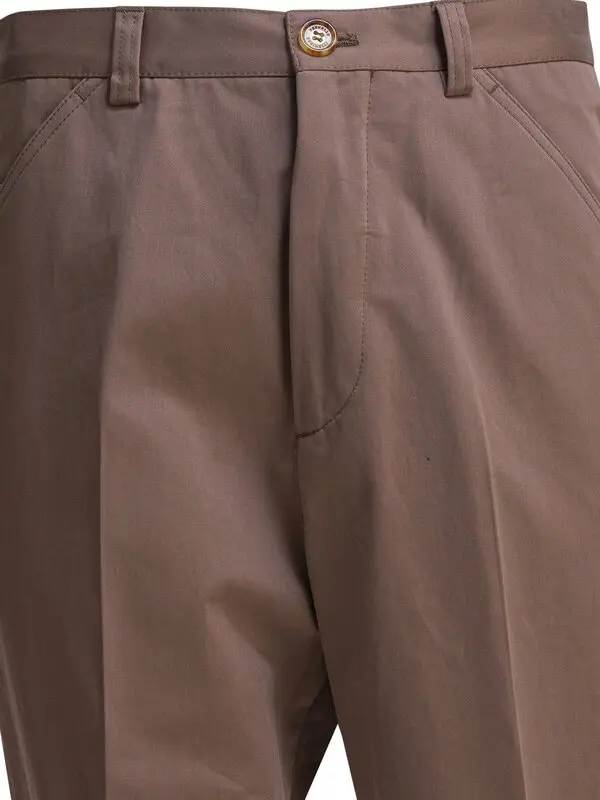 Brunello Cucinelli Pressed Crease Trousers