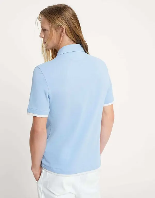 Brunello Cucinelli Layered-detail Polo Shirt