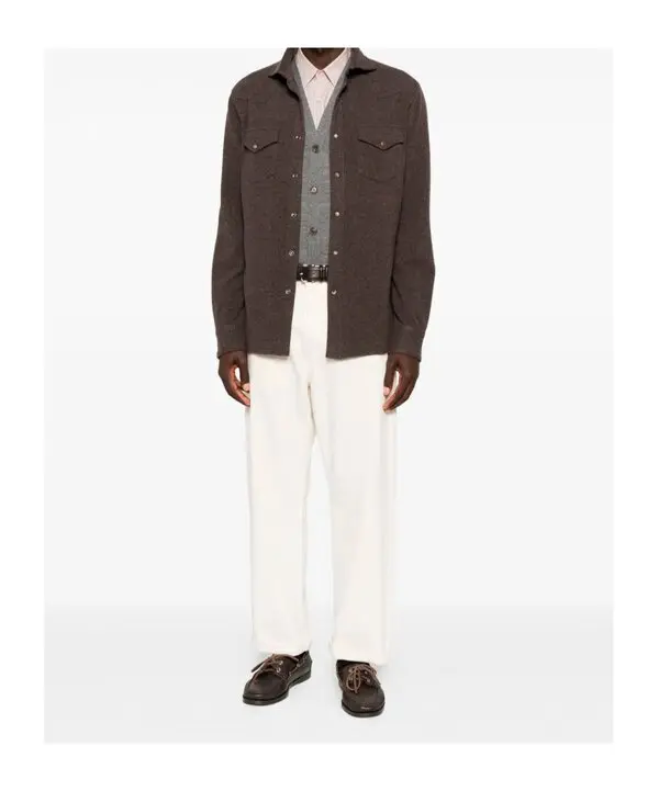 Brunello Cucinelli Button-fastening Overshirt