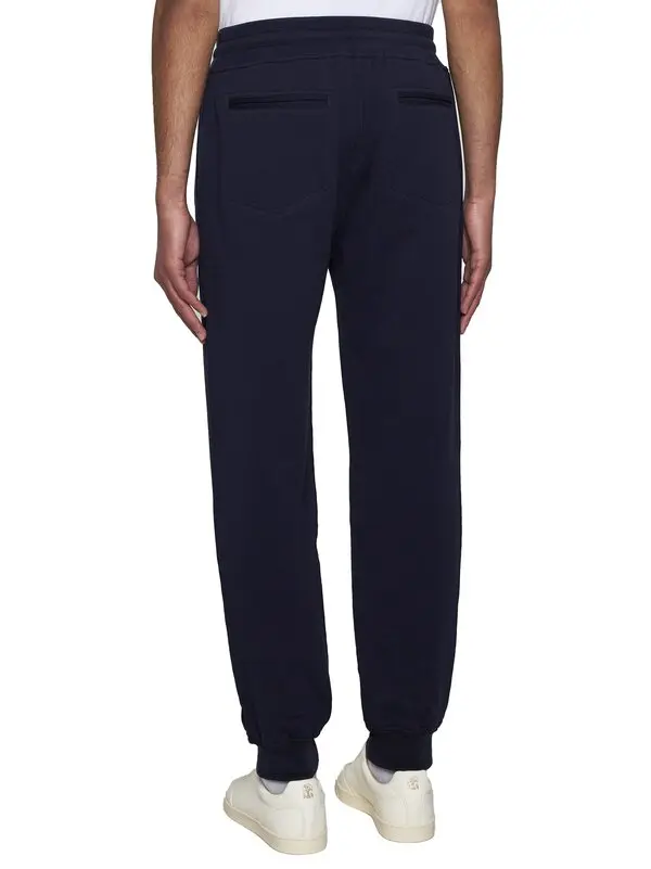 Brunello Cucinelli Tapered-leg Drawstring Track Trousers