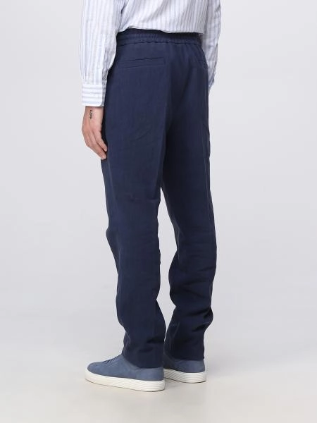 Brunello Cucinelli Straight-leg Linen Trousers