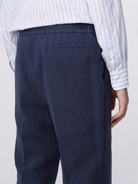 Brunello Cucinelli Straight-leg Linen Trousers