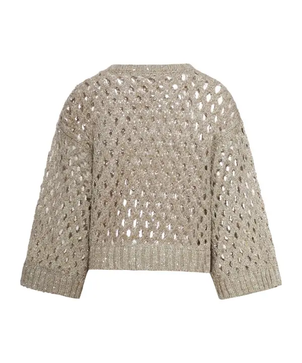 Brunello Cucinelli Long Sleeved Knitted Jumper