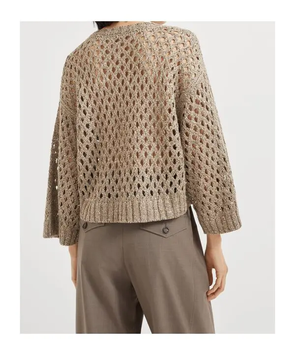 Brunello Cucinelli Long Sleeved Knitted Jumper
