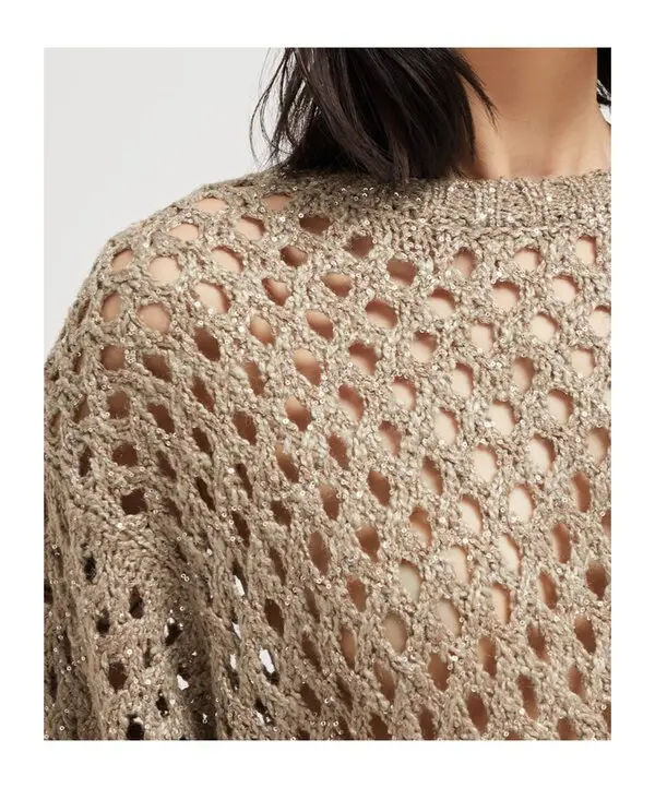 Brunello Cucinelli Long Sleeved Knitted Jumper