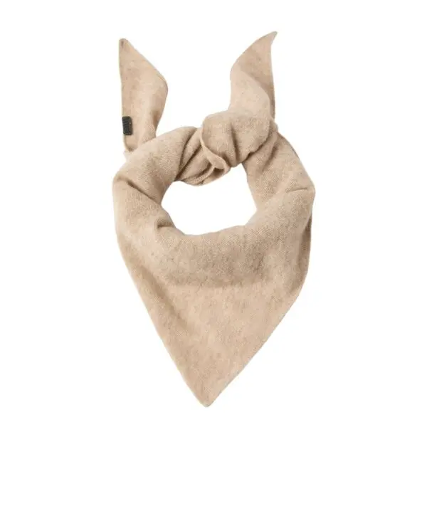 Brunello Cucinelli Monili-chain Scarf - Cold Beige