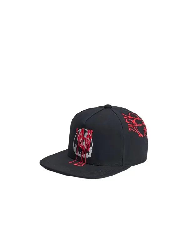 Y3 Embroidered Baseball Cap - Black