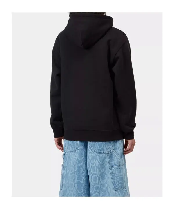 Carhartt Work In Progress Embroidered Script Logo Hooded Sweatshirt