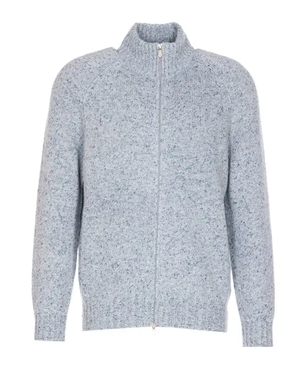 Brunello Cucinelli Zip-up Cardigan - Gray
