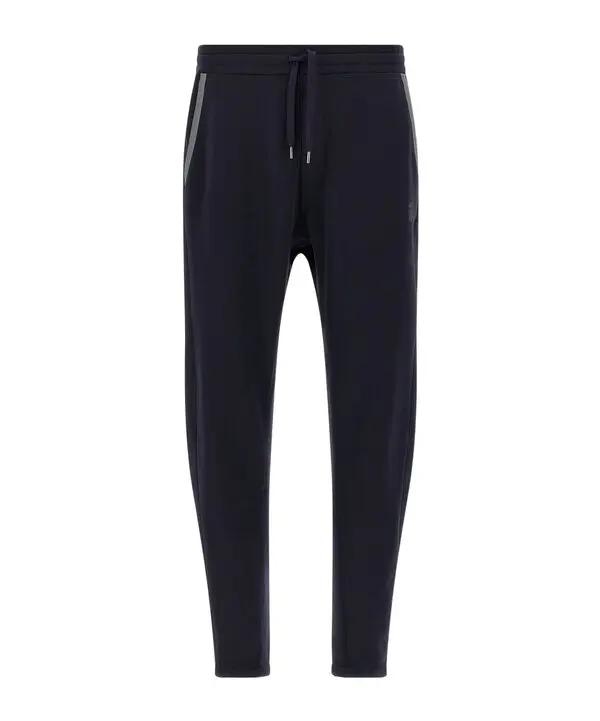 Brunello Cucinelli Logo Detailed Drawstring Joggers