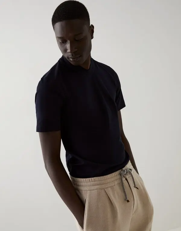 Brunello Cucinelli V-neck Short-sleeved T-shirt