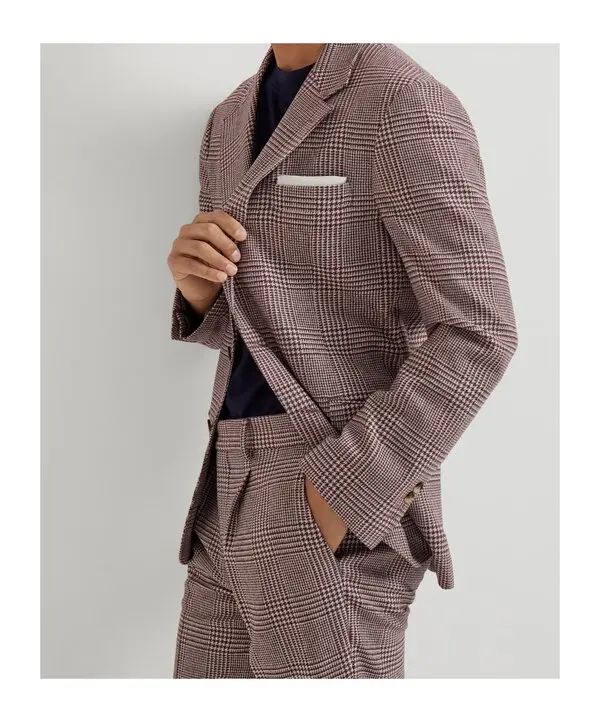 Brunello Cucinelli Checked-pattern Blazer