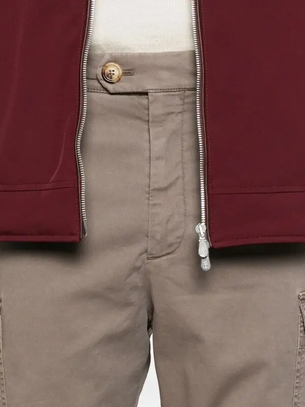 Brunello Cucinelli Cargo-pocket Cotton Trousers