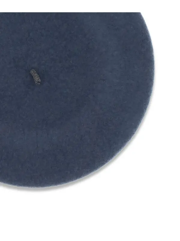 Brunello Cucinelli Monili Chain Slip-on Beret