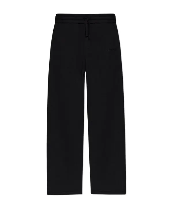 Balmain Wide-leg Sweatpants - Black