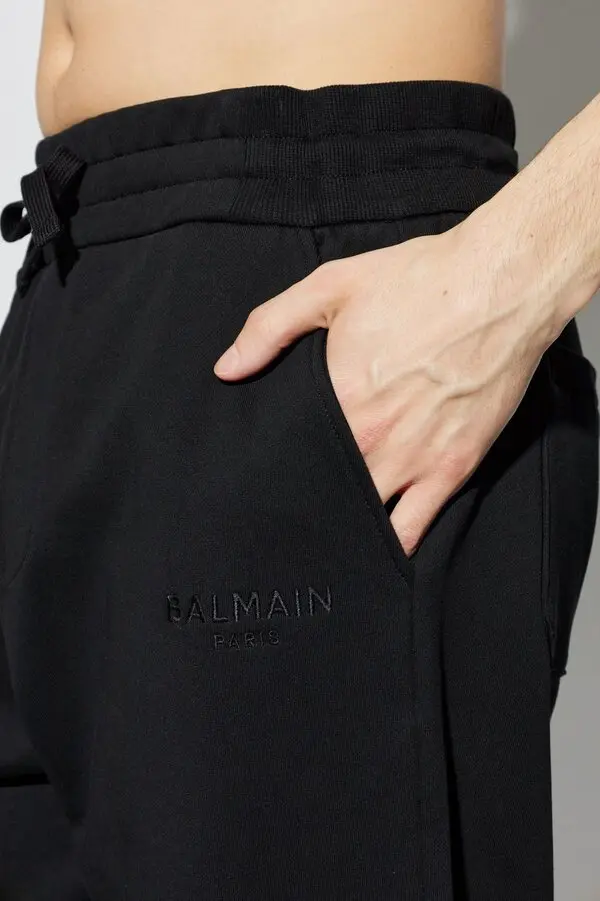 Balmain Wide-leg Sweatpants