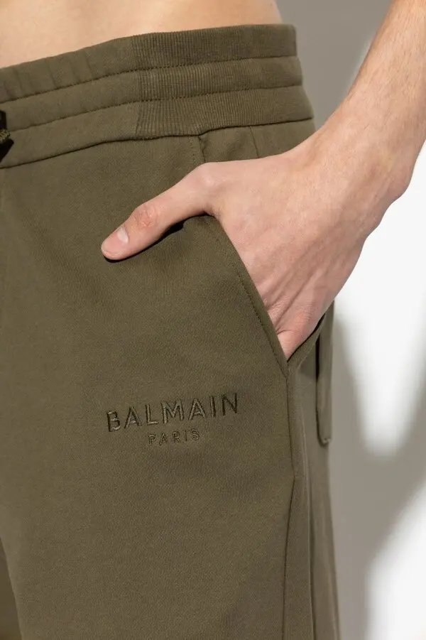 Balmain Wide-leg Sweatpants