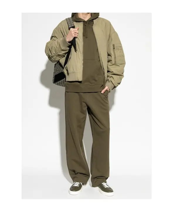 Balmain Wide-leg Sweatpants