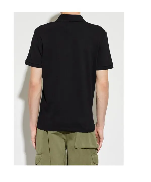 Balmain Logo-embroidered Polo Shirt