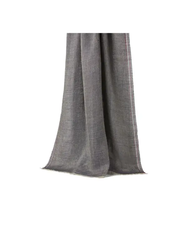 Brunello Cucinelli Linen-silk Scarf - Gray