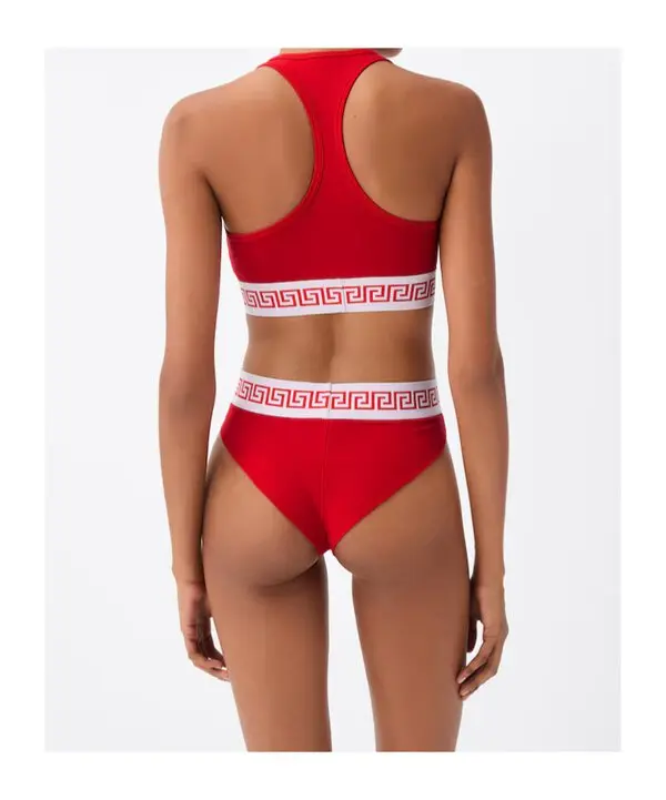 Versace Greca Motif Bralette