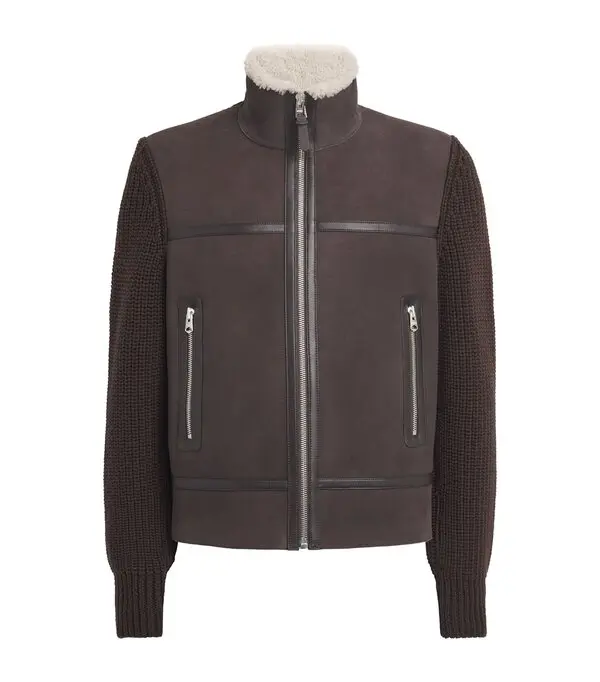 Mackage Merino-shearling Jonathan Jacket - Brown