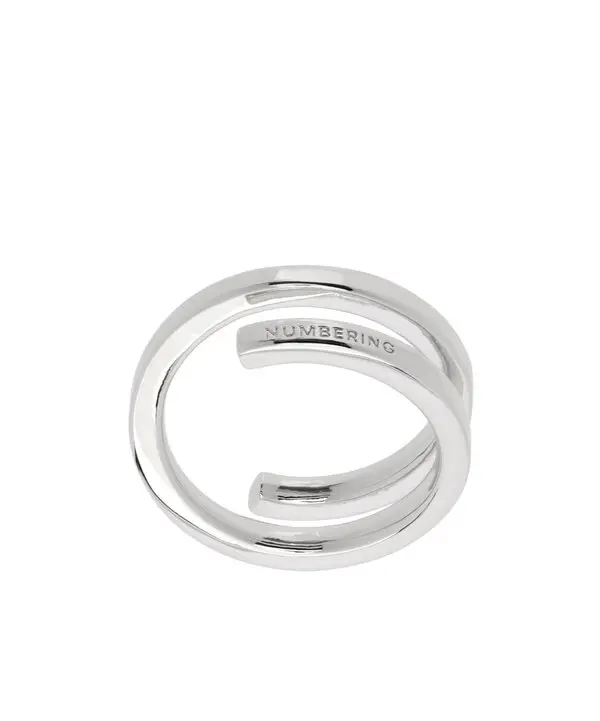 NUMBERING Wrap Ring - Silver