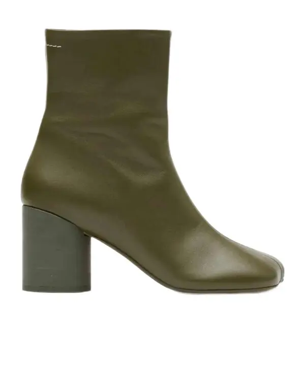 MAISON MARGIELA Anatomic Leather Ankle Boots - Green