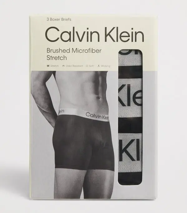 Calvin Klein Microfiber-stretch Boxer Briefs