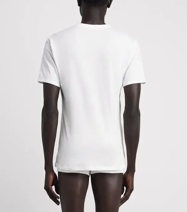 Calvin Klein Stretch-cotton V-neck T-shirts