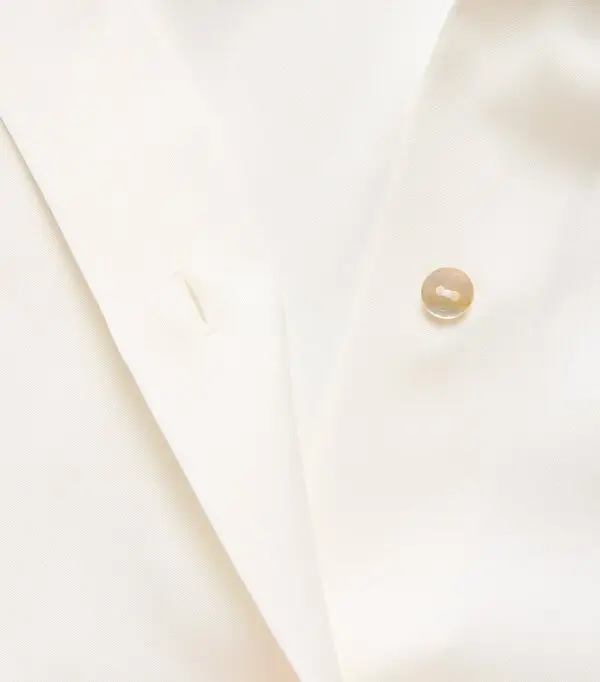 Vince Silk-blend Scarf-detail Shirt
