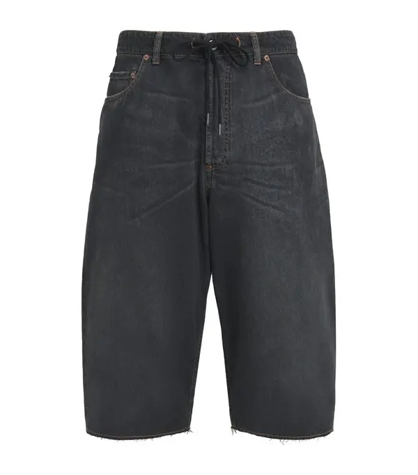 MAISON MARGIELA Denim Drawstring Shorts