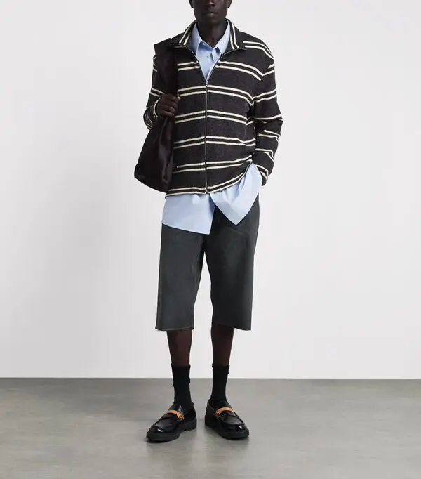 MAISON MARGIELA Denim Drawstring Shorts