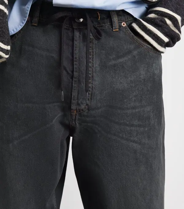 MAISON MARGIELA Denim Drawstring Shorts