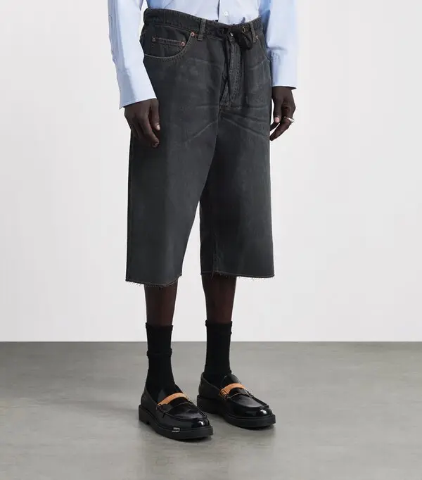 MAISON MARGIELA Denim Drawstring Shorts