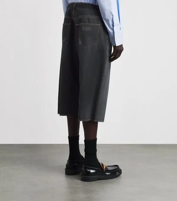 MAISON MARGIELA Denim Drawstring Shorts