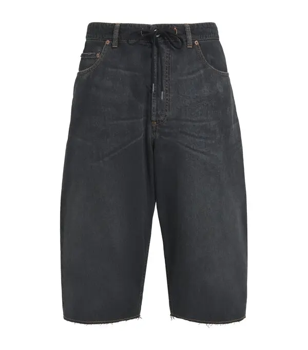 MAISON MARGIELA Denim Drawstring Shorts