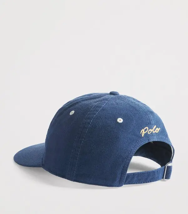 Polo Ralph Lauren Cotton Chamois Varsity Baseball Cap