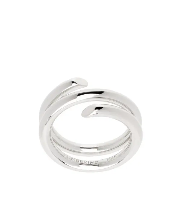 NUMBERING Wrap Ring - Silver