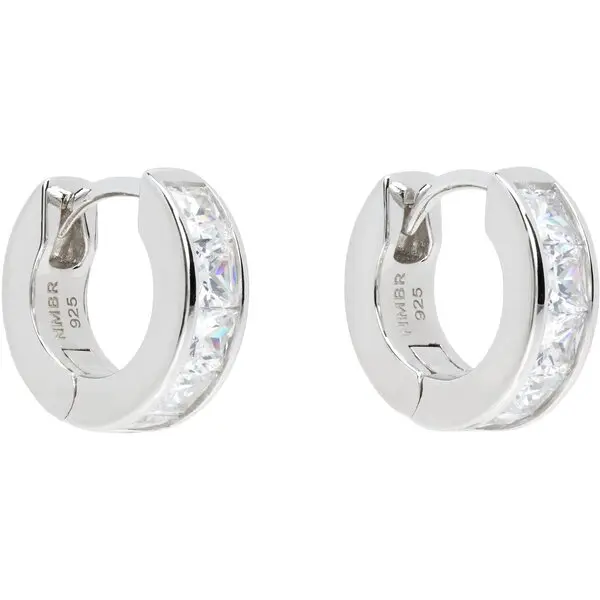 NUMBERING Hoop Earrings