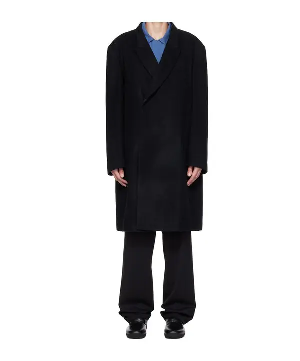 KIKO KOSTADINOV Peak Lapel Overcoat