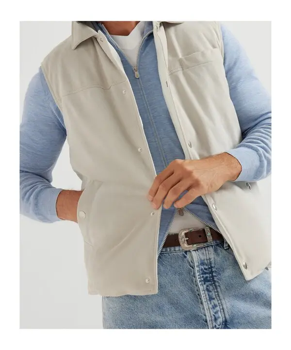 Brunello Cucinelli Long-sleeved Zipped Cardigan - Blue