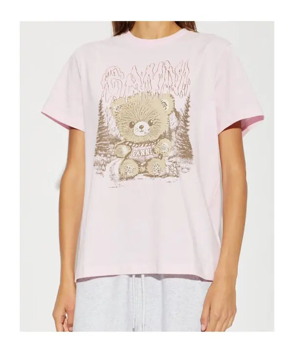 GANNI Short-sleeved T-shirt