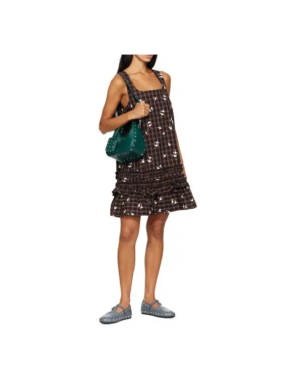GANNI Zippered Shoulder Bag