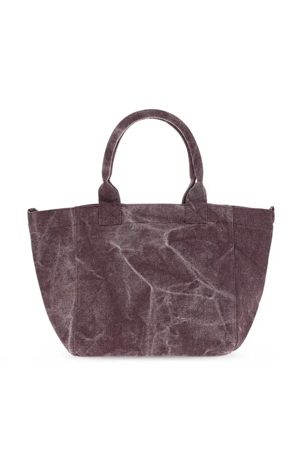 GANNI Graphic-print Cotton Tote Bag