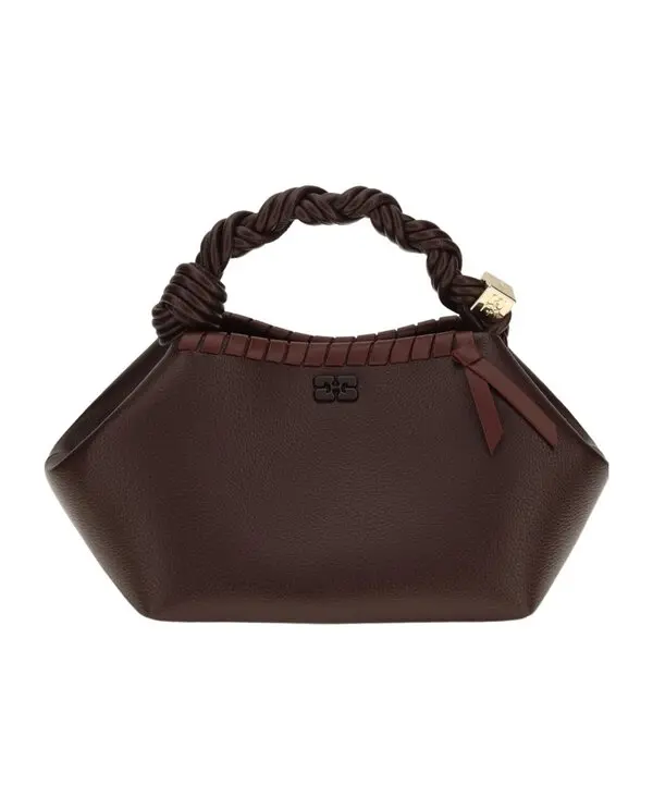 GANNI Bou Small Braided Shoulder Bag