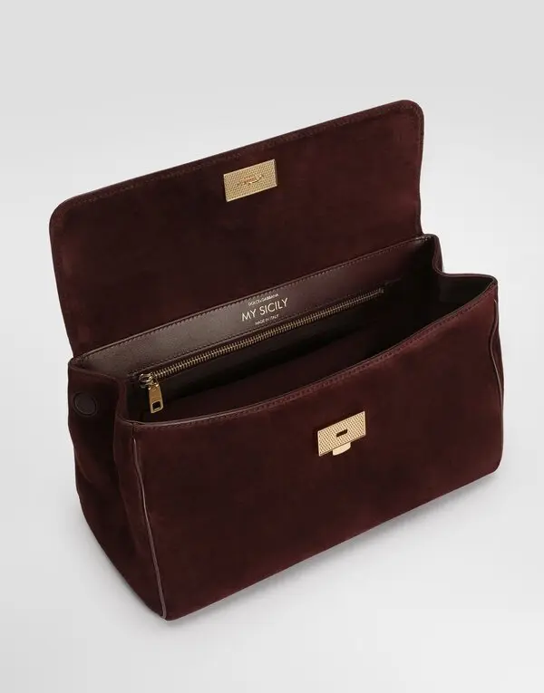 Dolce & Gabbana Sicily Foldover Top Tote Bag