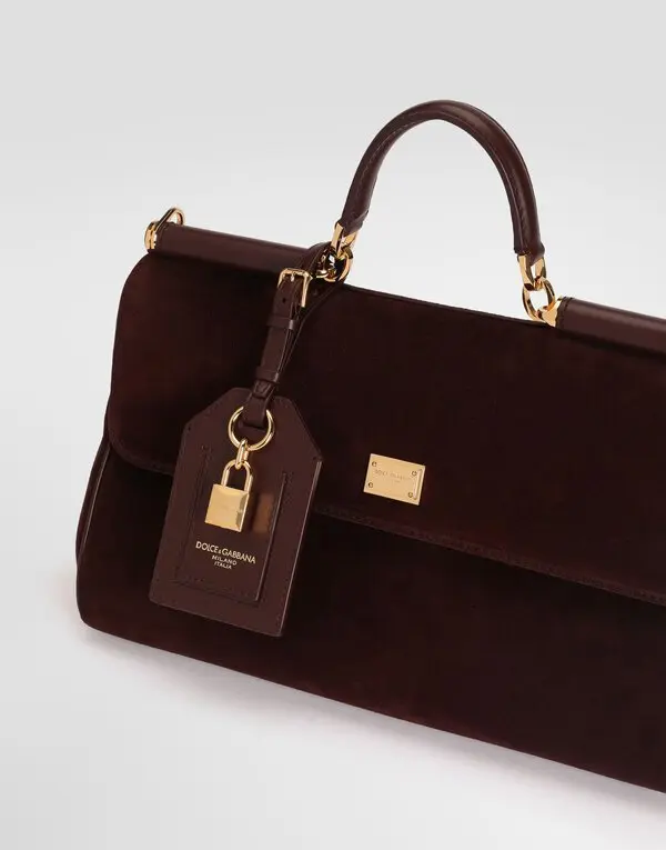 Dolce & Gabbana Sicily Foldover Top Tote Bag
