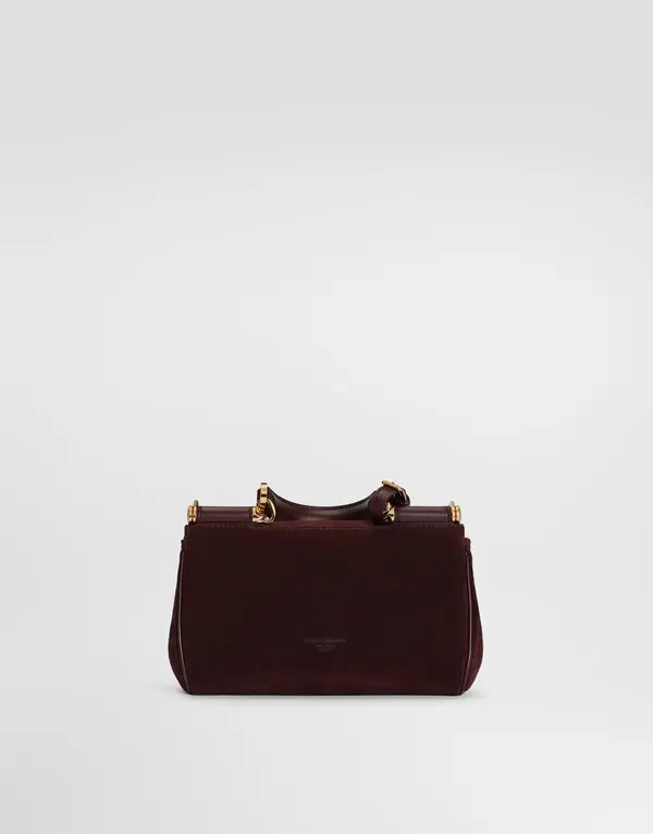 Dolce & Gabbana Mini My Sicily Handbag In Split Leather