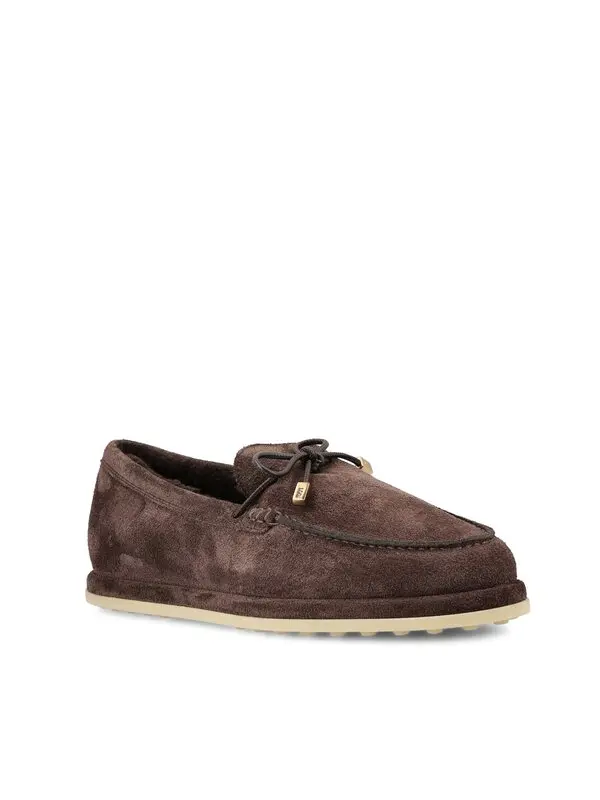 TOD'S Bow Detail Flat Shoes